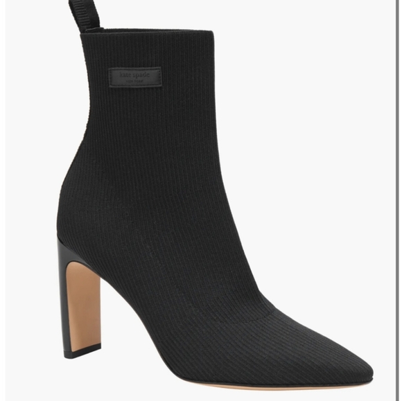 kate spade | Shoes | Kate Spade Valerie Black Fabric Boot Sz | Poshmark